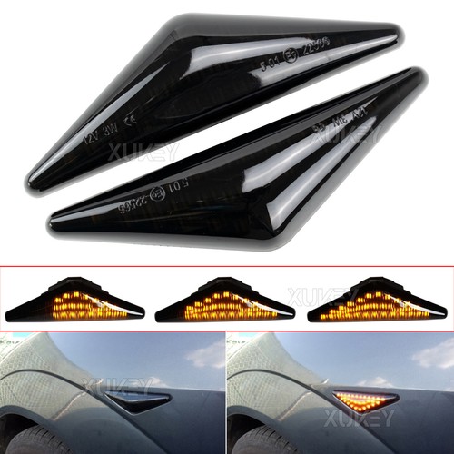 Pair Flowing Side LED Indicator Blinker Lights For Ford Falcon FG XT ...