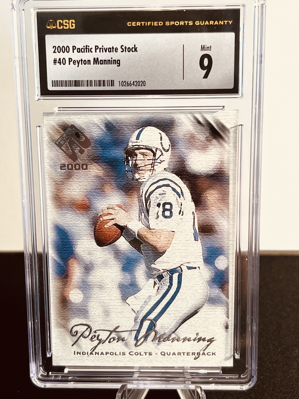 2000 Pacific Trading Cards Peyton Manning Private Stock #40 | eBay