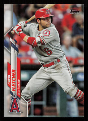 2020 Topps David Fletcher #134 Los Angeles Angels Baseball Card | eBay