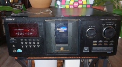 Sony CDP-CX355 300 CD Compact Disc Changer Player Carousel With Remote ...