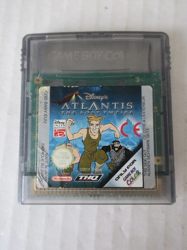 DISNEY'S ATLANTIDE / ATLANTIS THE LOST EMPIRE ----- pour GAME BOY COLOR ...