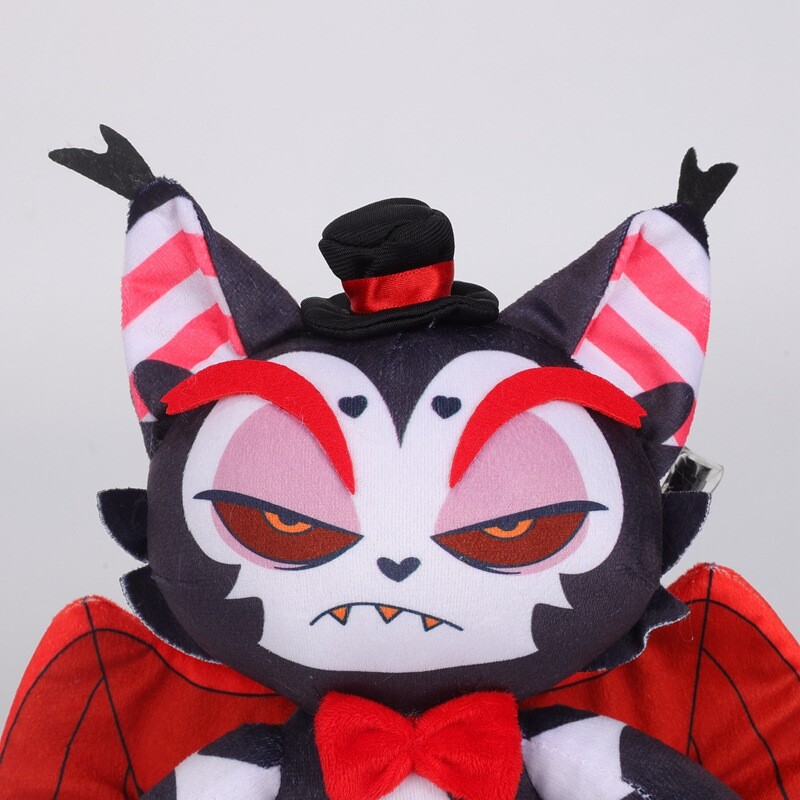 30cm Hazbin Hotel Husk Plush Doll Cosplay Prop Toys Stuffed Doll Gift ...