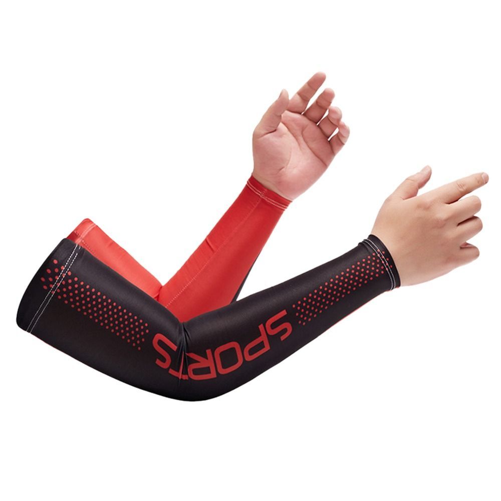 Summer Cooling Basketball Arm Sleeves Outdoor Sport Arm Cover Sun ...