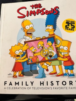 The Simpsons Family History 25 Years of the Simpsons Collectors Book ...