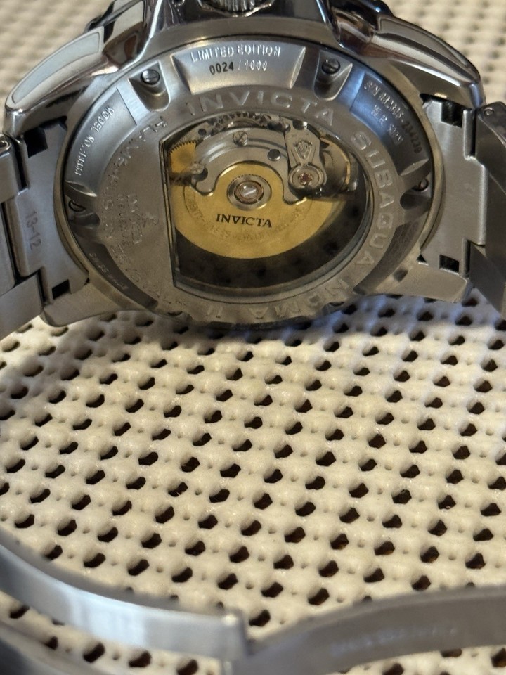 Invicta Subaqua Noma All Original Factory Diamond Ruby Sapphire | eBay
