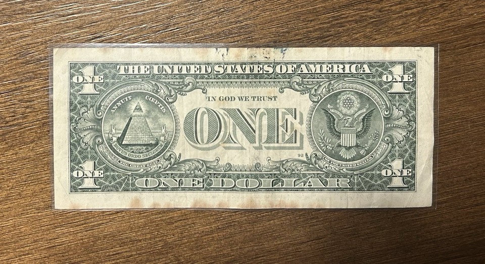 2013 - $1 Dollar Duplicate B Series Error Star Note - Rare Bill! | eBay