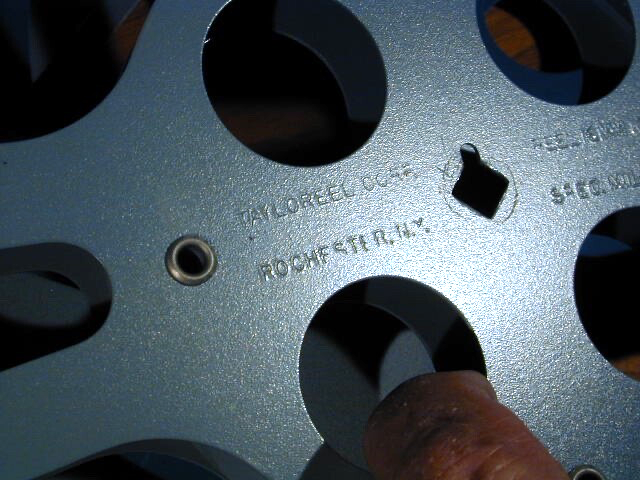 4 1600 FT 16MM TAYLOR METAL FILM REELS FOR FILM PRINTS 14" DIAMETER ...