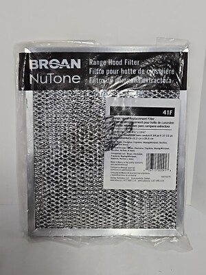 Broan 41F Silver Range Hood Filter 8-3/4" X 10-1/2" NEW 885701609734| eBay