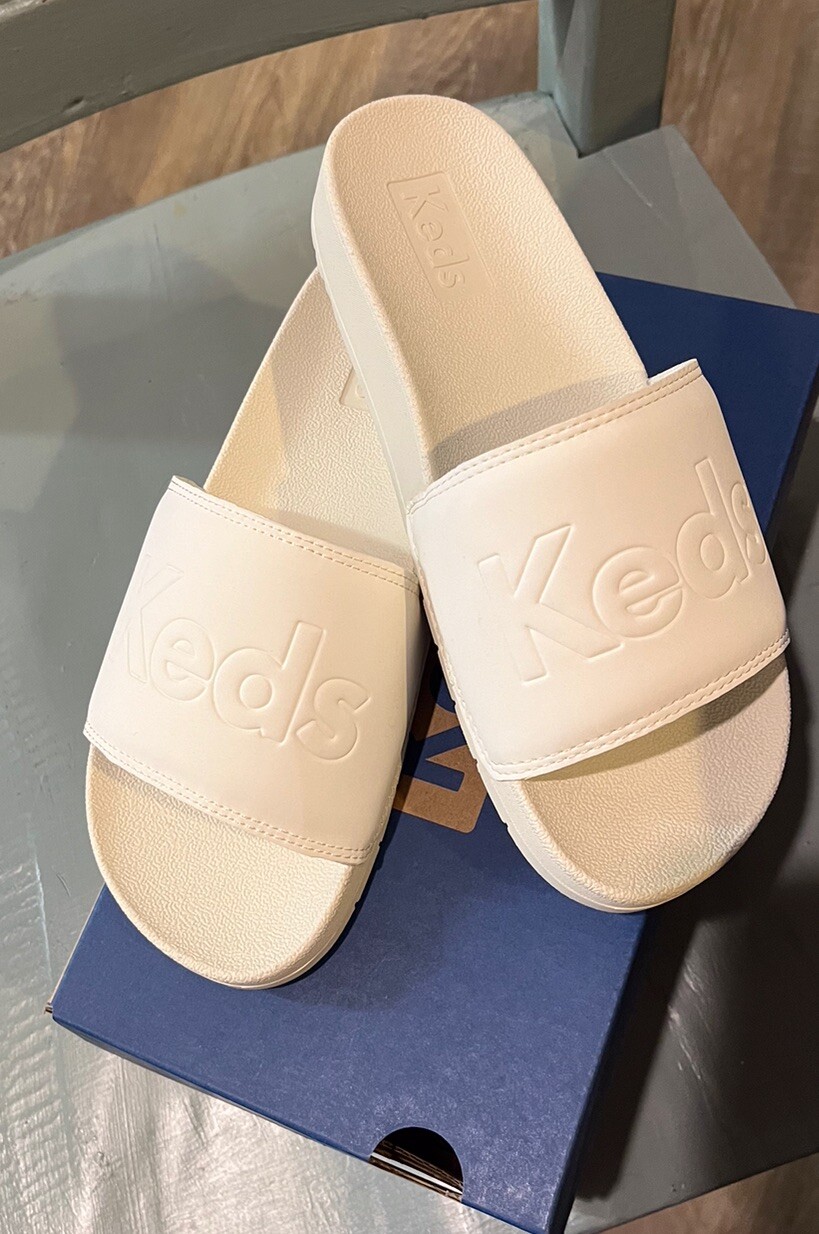 Brand New Keds Bliss II Slide White RRP $79.95 Size 6 | eBay