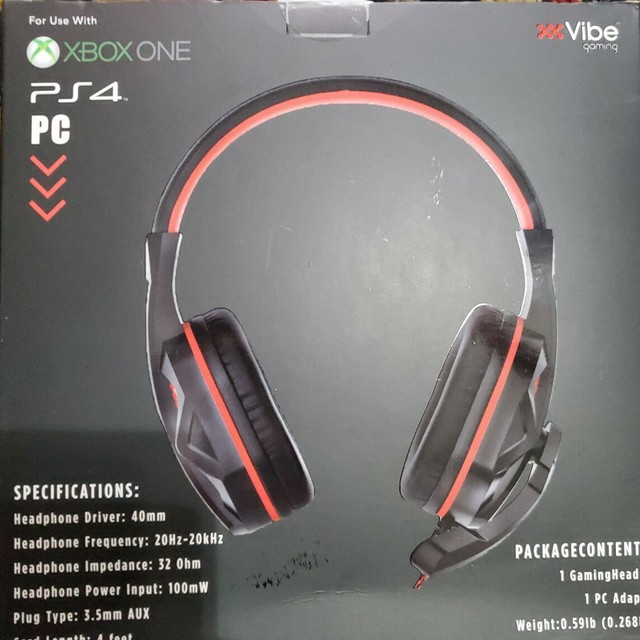 VIBE - Viper Gaming Headset With Microphone for sale online | eBay