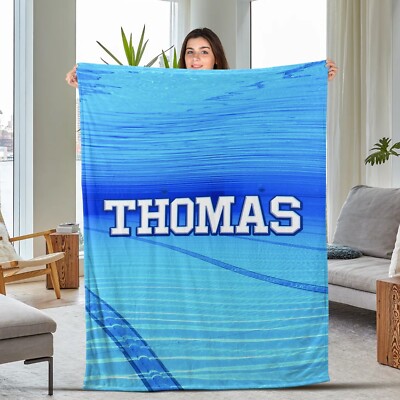 Personalized Swimming Blanket, Swimming Pool Throw Blankets, Swim Gift ...