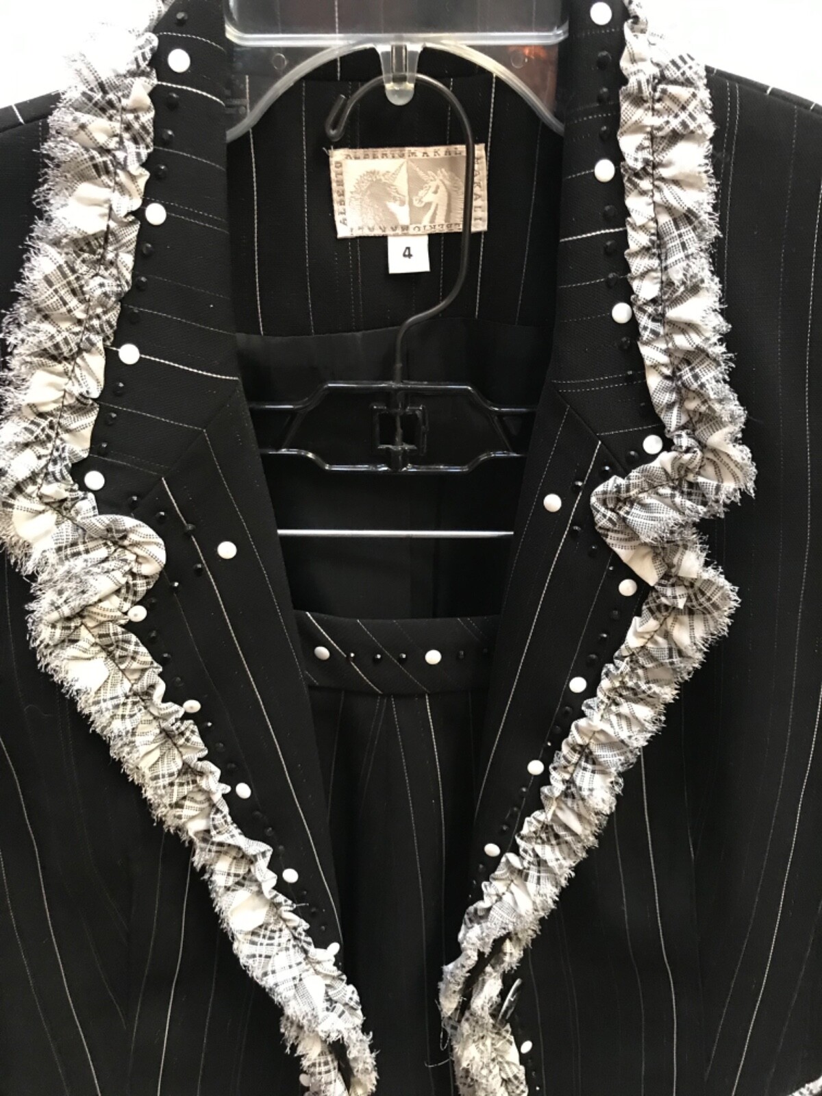 vintage early 2000s women's Alberto Makali suit - Gem