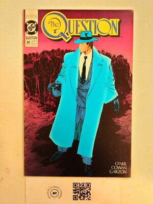The Question #34 NM DC Comic Books O'Neil Cowan Batman Green Arrow 3 ...