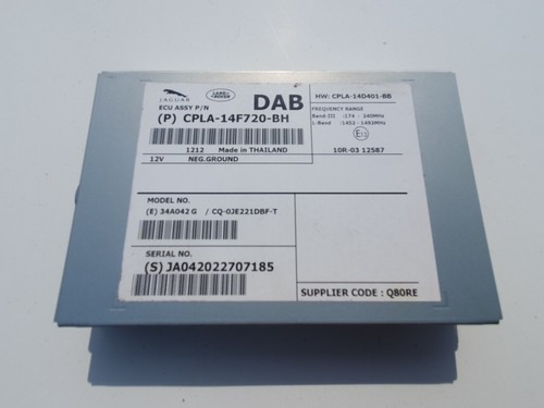 JAGUAR LAND ROVER FREELANDER 2 L359 DAB CONTROL UNIT MODULE CPLA-14F720 ...
