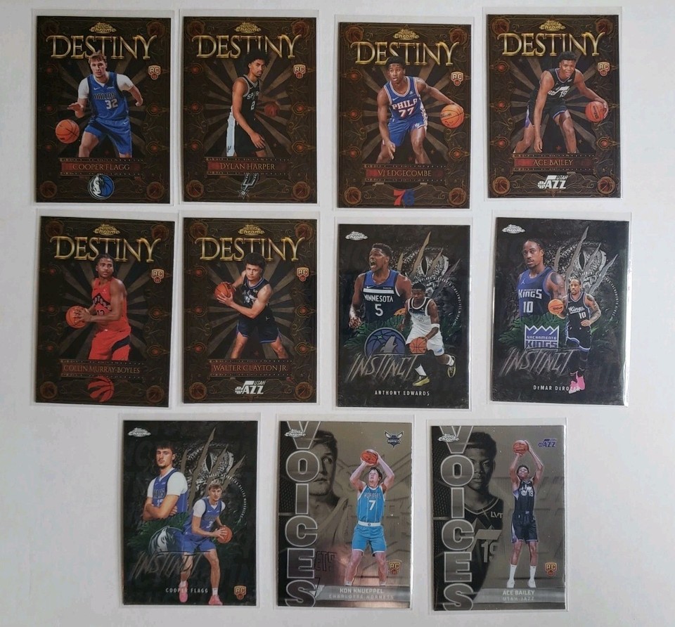 2025-26 Topps Chrome NBA Basketball inserts *Pick Your Card* | eBay