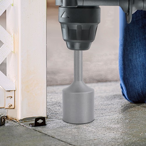 2 in T-Post Driver Hammer Drill T-Post Driver Attachment Fence Post ...