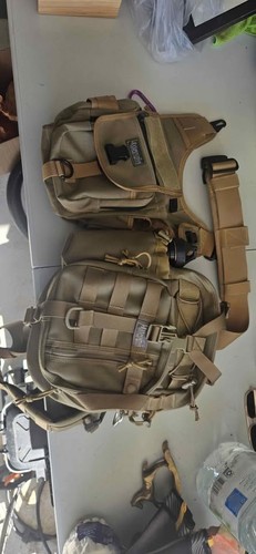 Maxpedition Tactical Bag Bundle - Falcon II Backpack & Jumbo Versipack ...