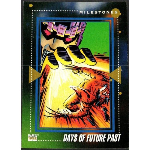 1992 Marvel Universe Series 3 Milestones Trading Card - Days of Future ...