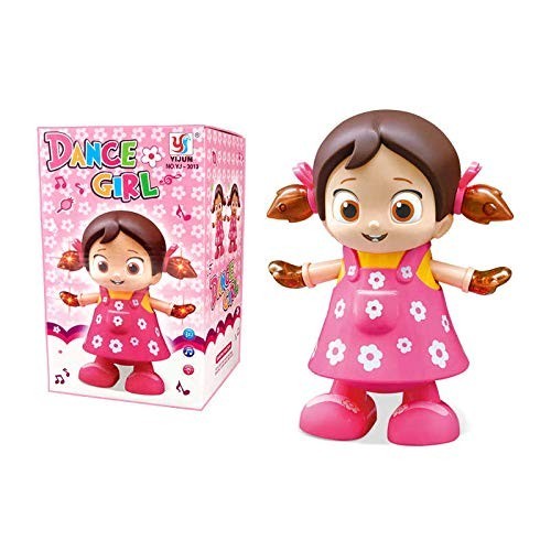 Toy Musical Dancing Girl Doll Activity Girls Babies with Flashing ...