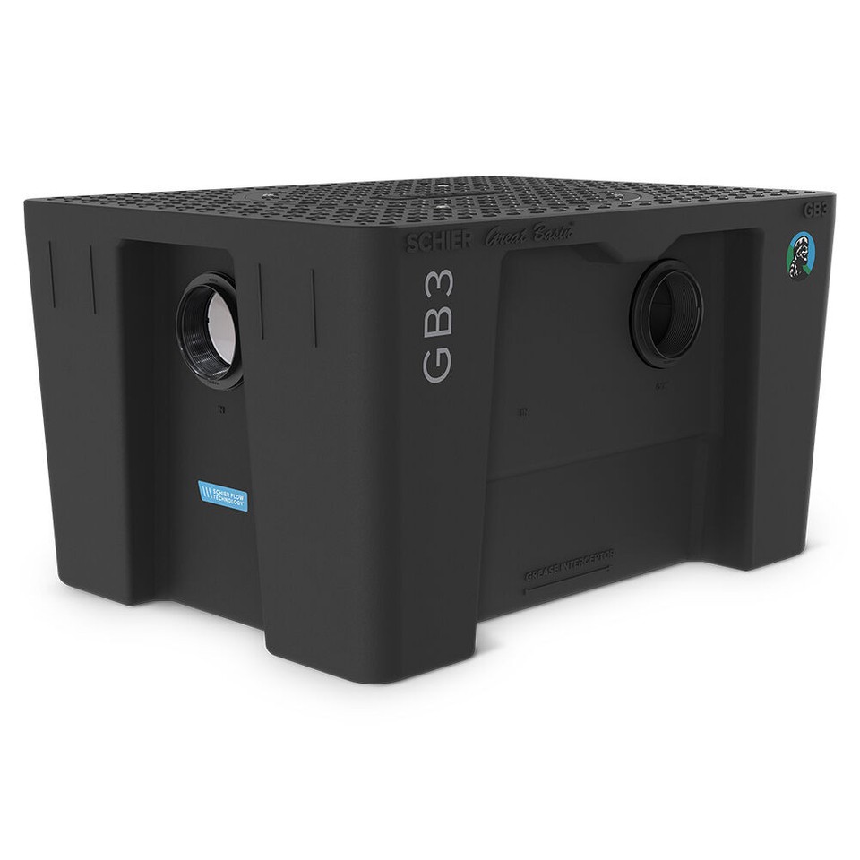 Schier GB3 Great Basin Polyethylene Grease Interceptor 50/75 GPM | eBay