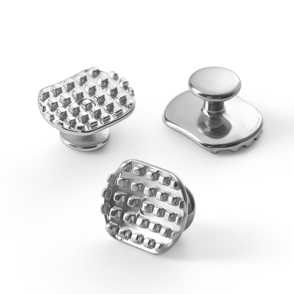 AZDENT Dental Orthodontic Metal Lingual Buttons Monoblock Bondable ...