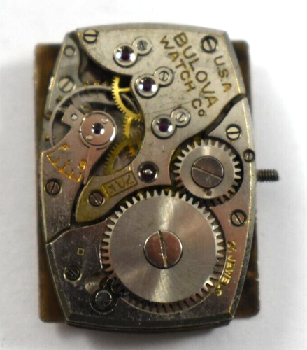 Vintage Bulova Manual Wind 21J 7AK Wrist Watch Movement lot.a3 | eBay