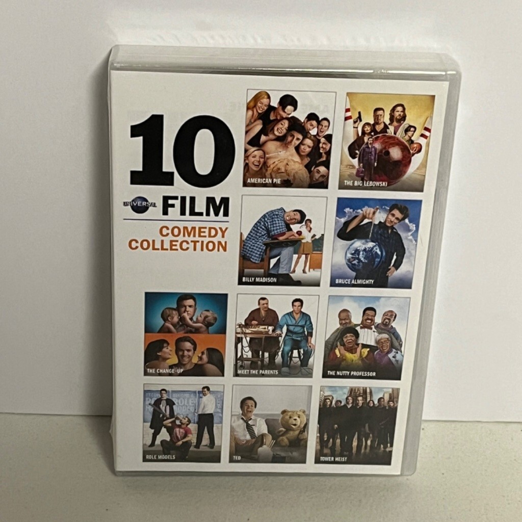 Universal 10 Film Comedy Collection DVD Set Ted Tower Heist Role Models ...