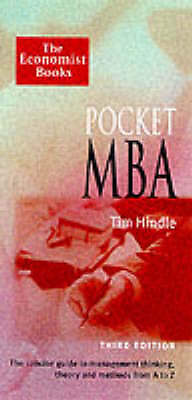 Pocket MBA by Tim Hindle (Hardcover, 2000) for sale online | eBay