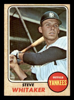 1968 Topps Baseball #383 Steve Whitaker VG/EX *e1 | eBay