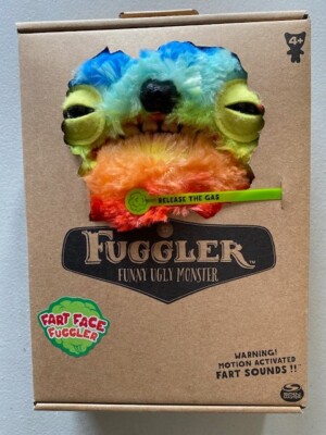 FUGGLER FART FACE WIDE EYED WEIRDO RAINBOW FUNNY UGLY MONSTER NEW TOY ...