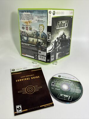 Fallout 3 XBOX 360 complete with Manual 93155126800 | eBay