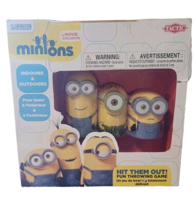 Minions Hit Them Out Fun Throwing Game Indoors & Outdoors | eBay