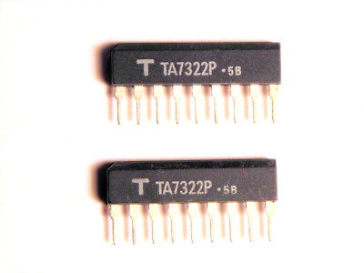 TA7322P "Original" Toshiba 9P SIP IC 2 pcs | eBay