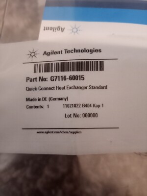 Analytical Instruments - Heat Exchanger