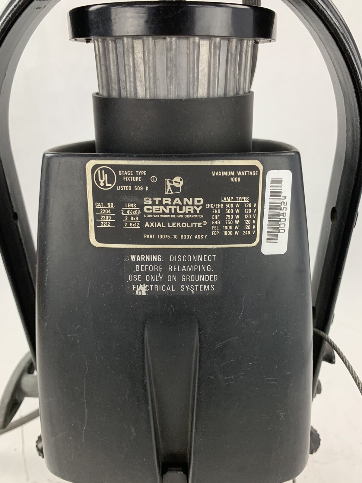 Strand Century Stage Lighting W/ clean clamp | eBay