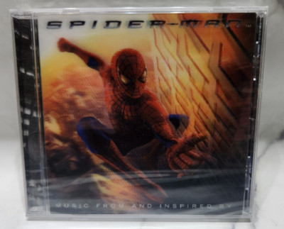 Spider-Man Music From And Inspired By (CD, 2002) Promo Lenticular Cover ...