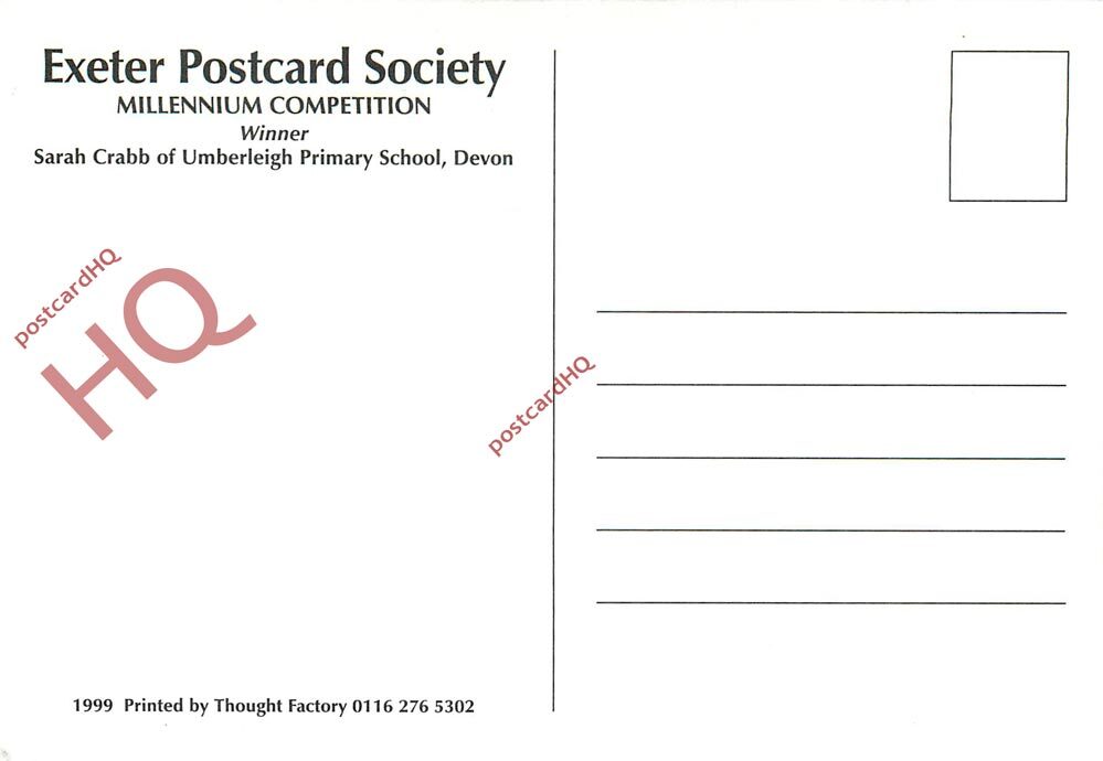 Picture Postcard:-Exeter Postcard Society Millennium Competition, By ...