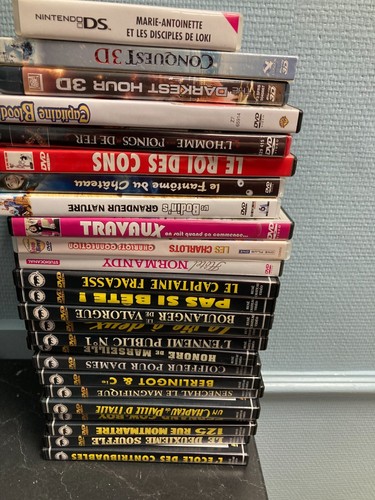 Lot DVD + 2 blu ray + jeu ds - DVD - Occasion | eBay