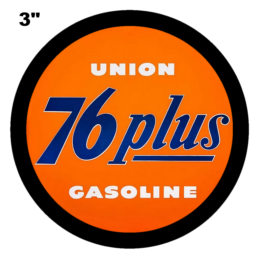 UNION 76 Sign Sticker Decal GAS MOTOR OIL DECAL GAS STATION Vintage ...