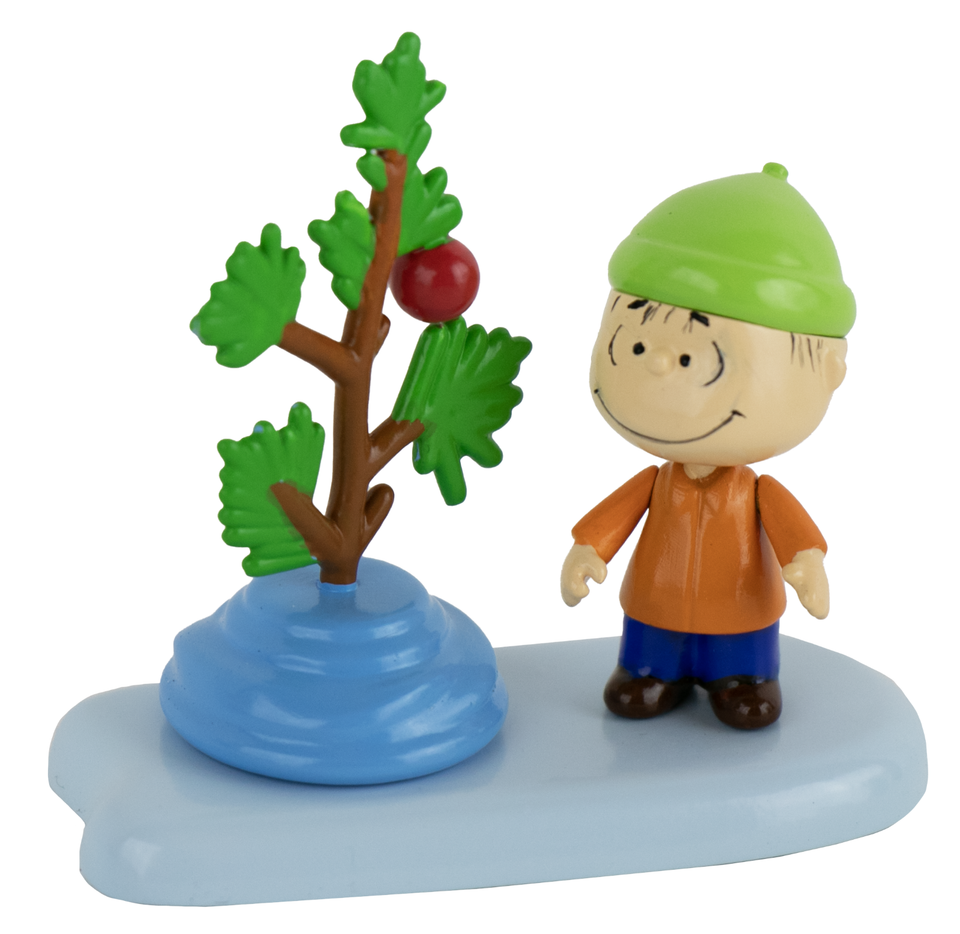 World Smallest Charlie Brown Christmas Tree Peanuts Snoopy Linus Mini ...