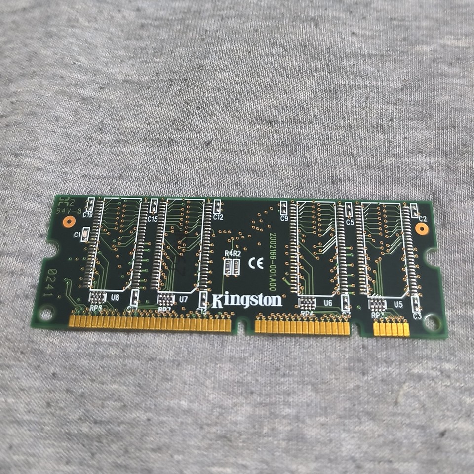 Vintage Kingston laptop RAM - KTH-LJ4100 / 32 MB SDRAM laser printer SO ...