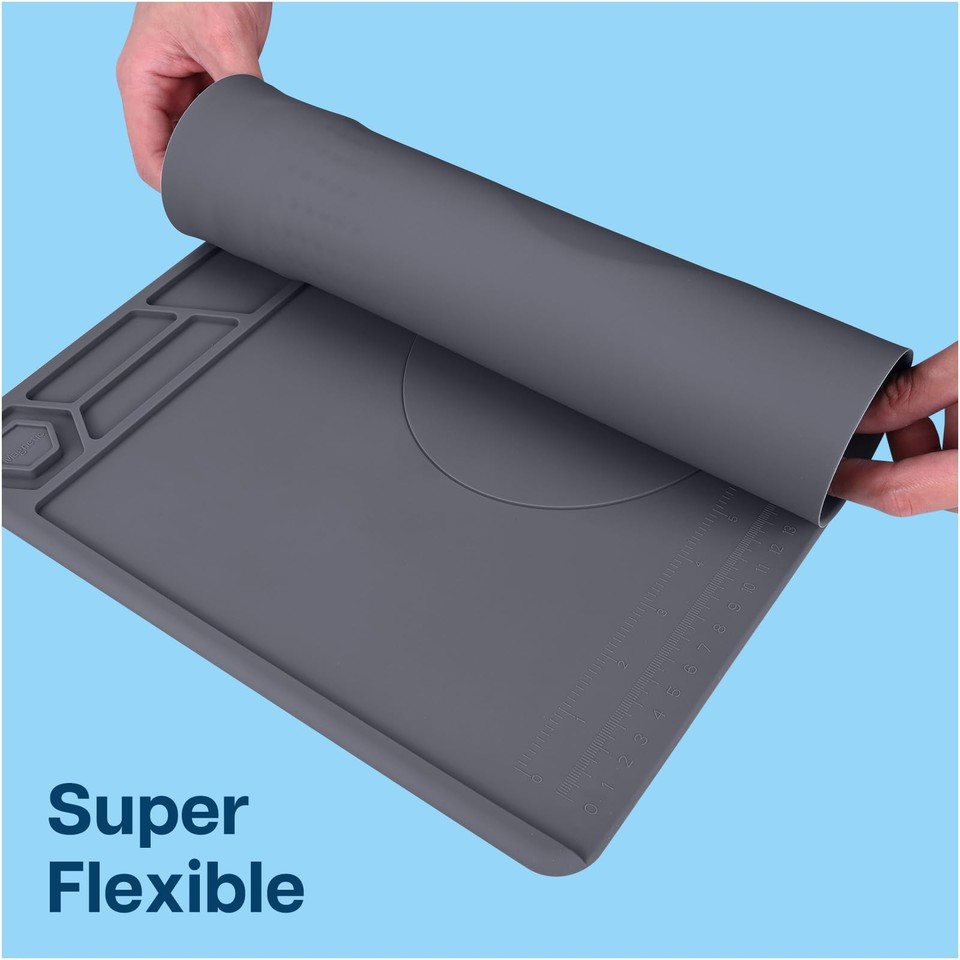 Silicone Soldering Repair Mat Heat Resistant Non Slip Magnetic ...