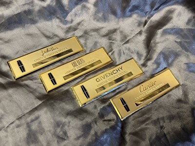 NOS Lincoln Continental Mark V Designer Series Gold Dash Plaque Set ...