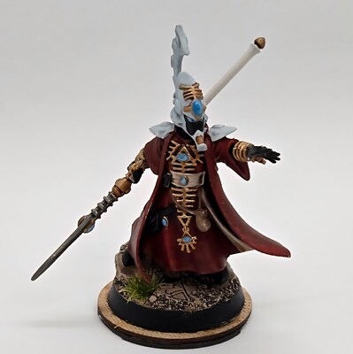 Warhammer 40k Aeldari Farseer (rot) | eBay.de