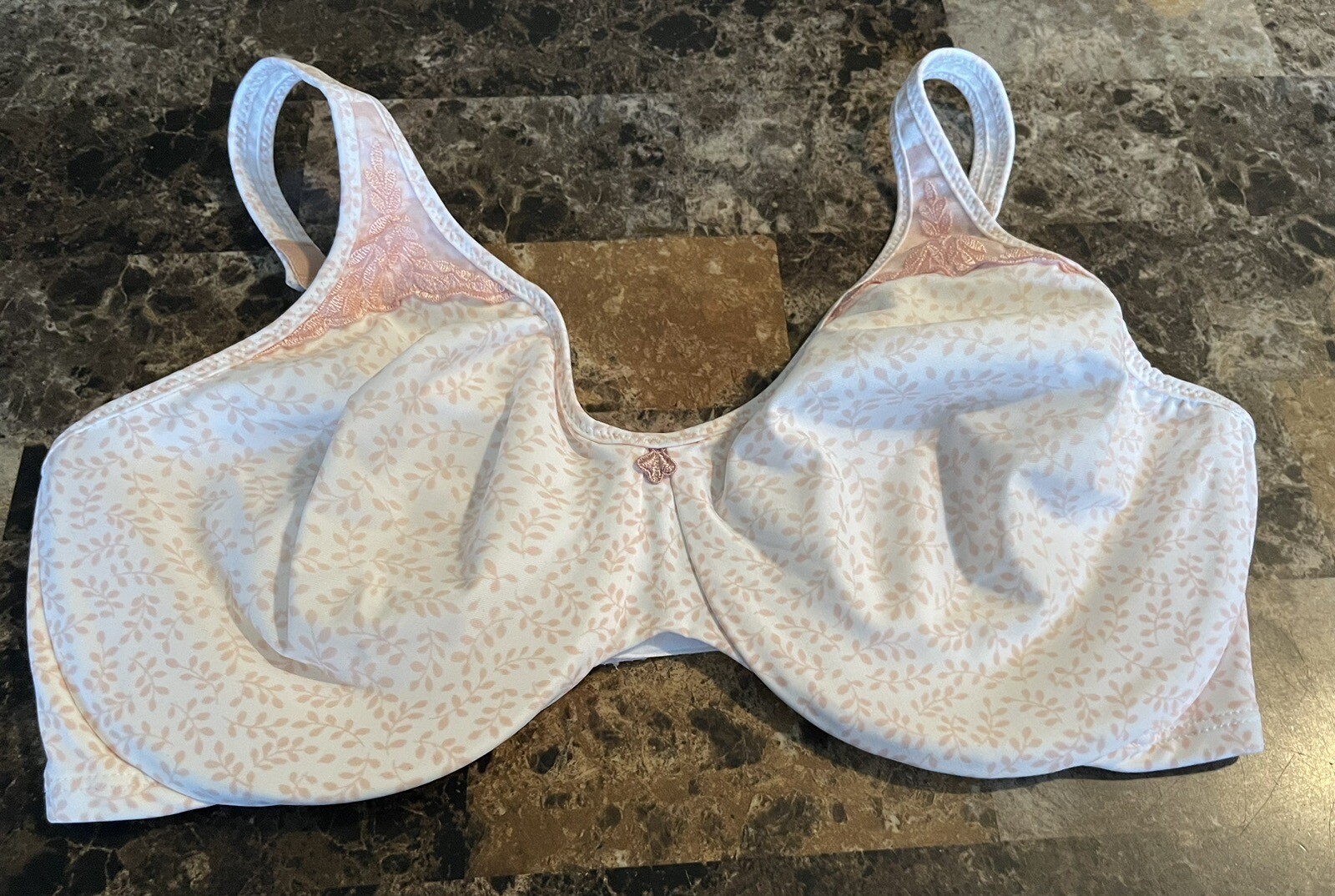 VINTAGE BALI BRA! SIZE 36 DD. FLORAL - Gem
