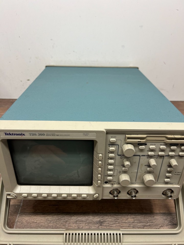 Tektronix TDS 360 Two Channel 200 MHZ 1GS/s Digital Oscilloscope | eBay