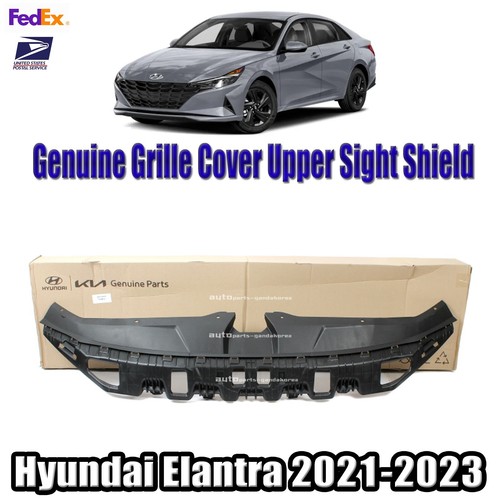 Genuine 86391AA000 Grille Cover Upper Sight Shield For Hyundai Elantra ...