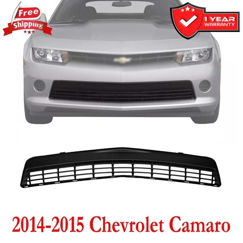 Bumper Grille For 2014-2015 Chevrolet Camaro Front Lower Black ...