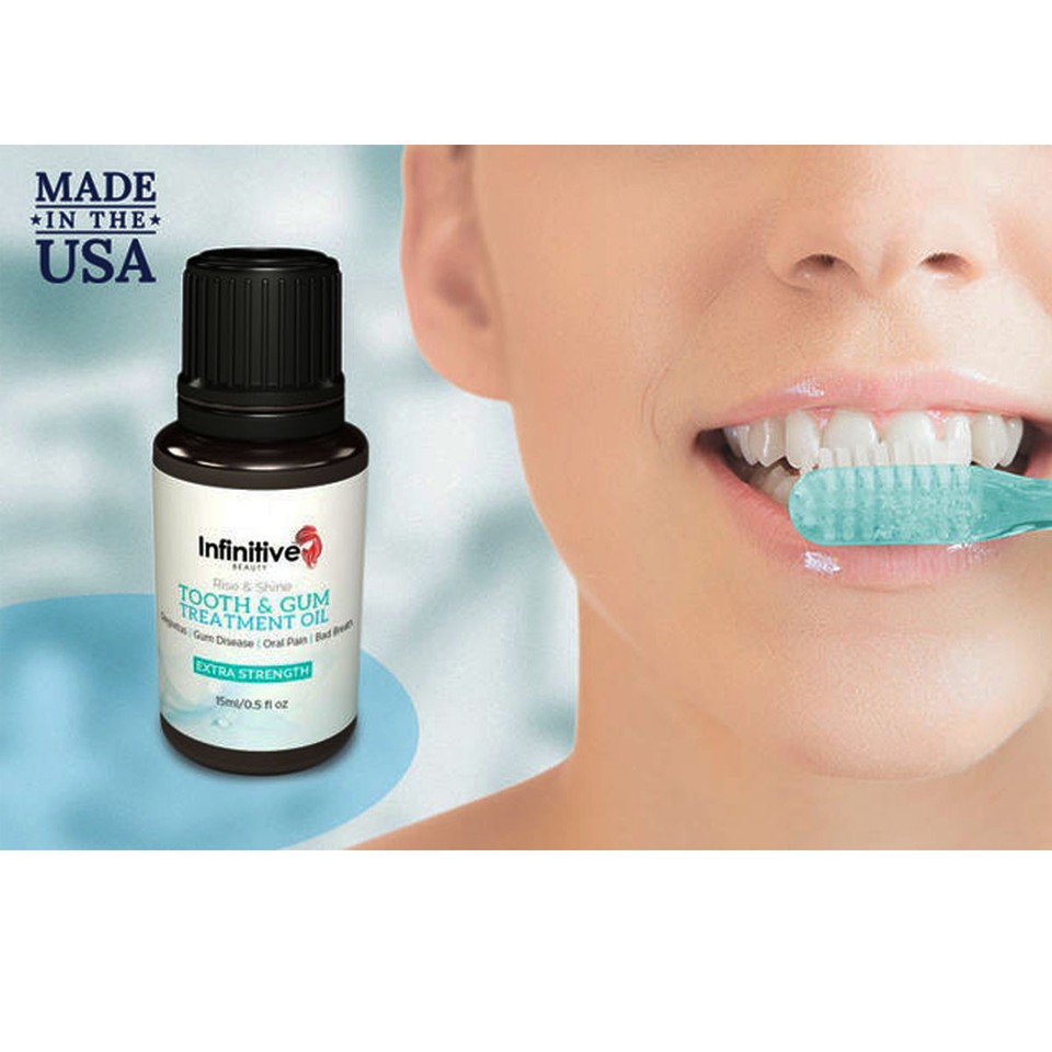 EXTRA FRESH TOOTH GUM DISEASE TREATMENT OIL STRENGTH TEETH & BAD BREATH ...