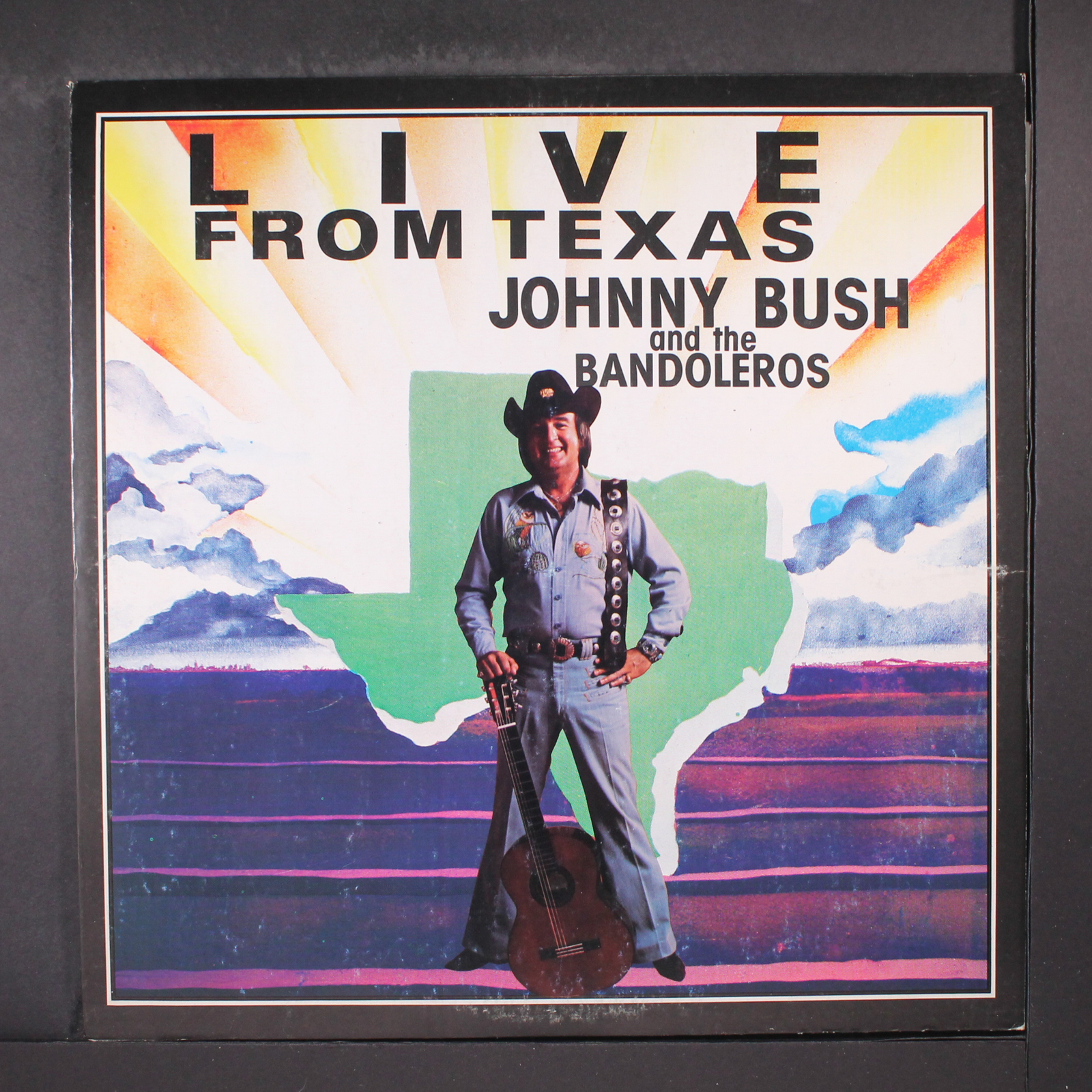 JOHNNY BUSH & BANDOLEROS : live from texas DELTA 12" LP 33 RPM | eBay